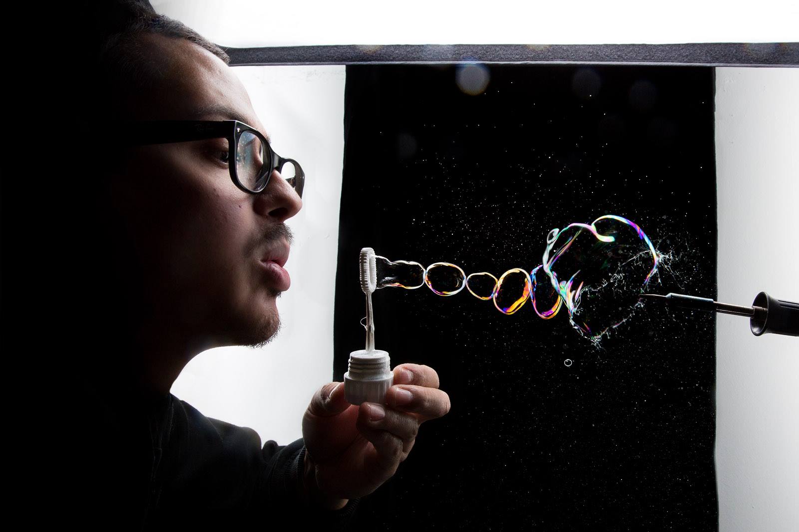 Making-of - The exploding Bubble